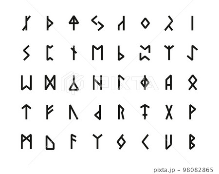 Ancient Gaelic Alphabet